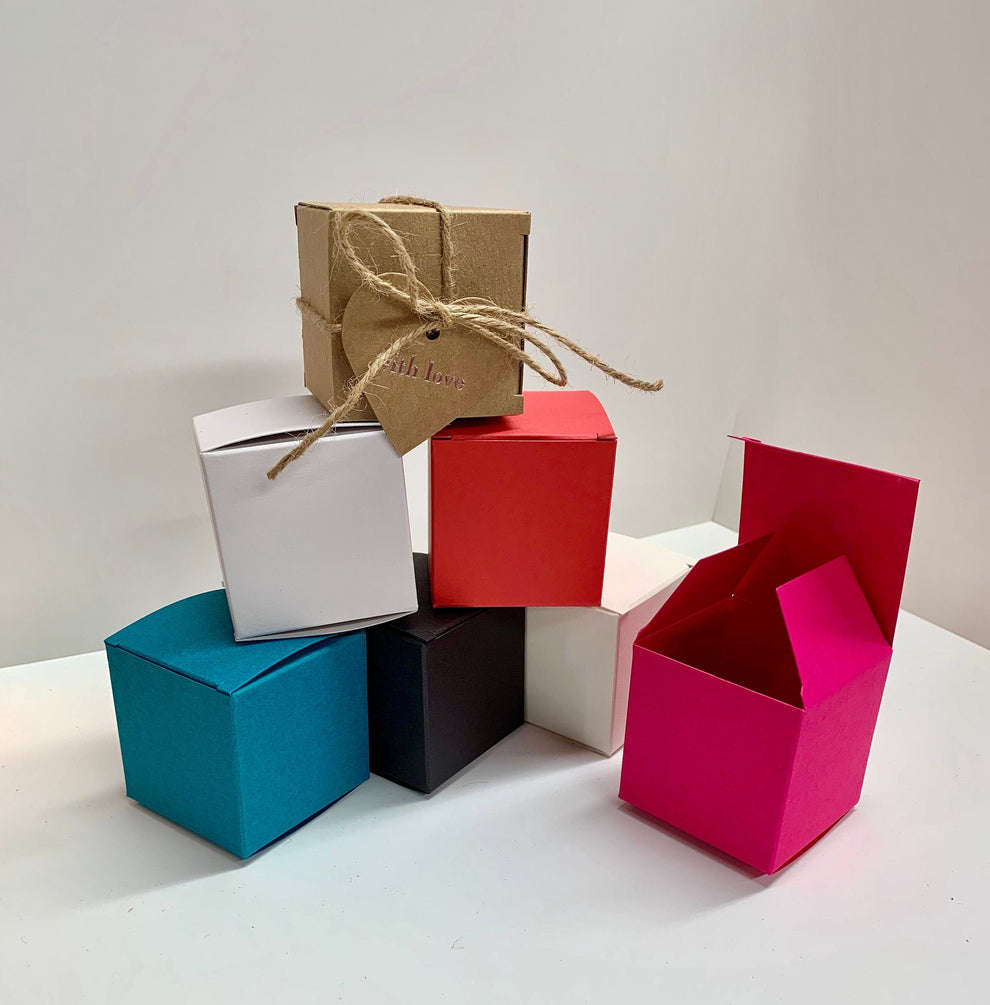 5cm MINI CUBE BOXES | Size: 5cm x 5cm x 5cm (10 Boxes) – LittleLetterpress
